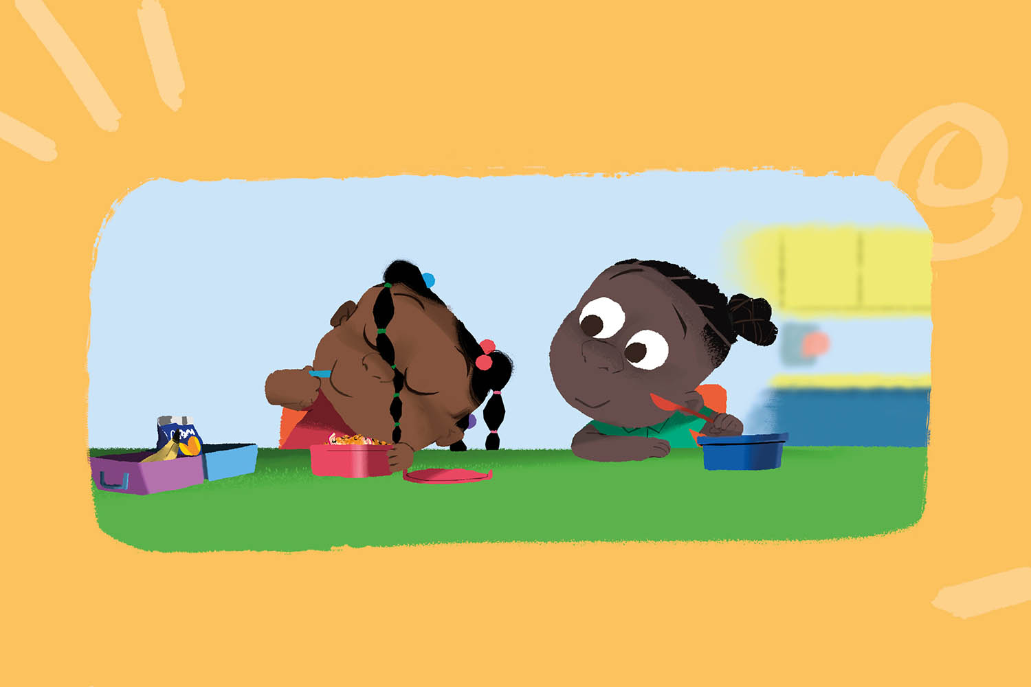 Picture books of the month: food for hungry young minds