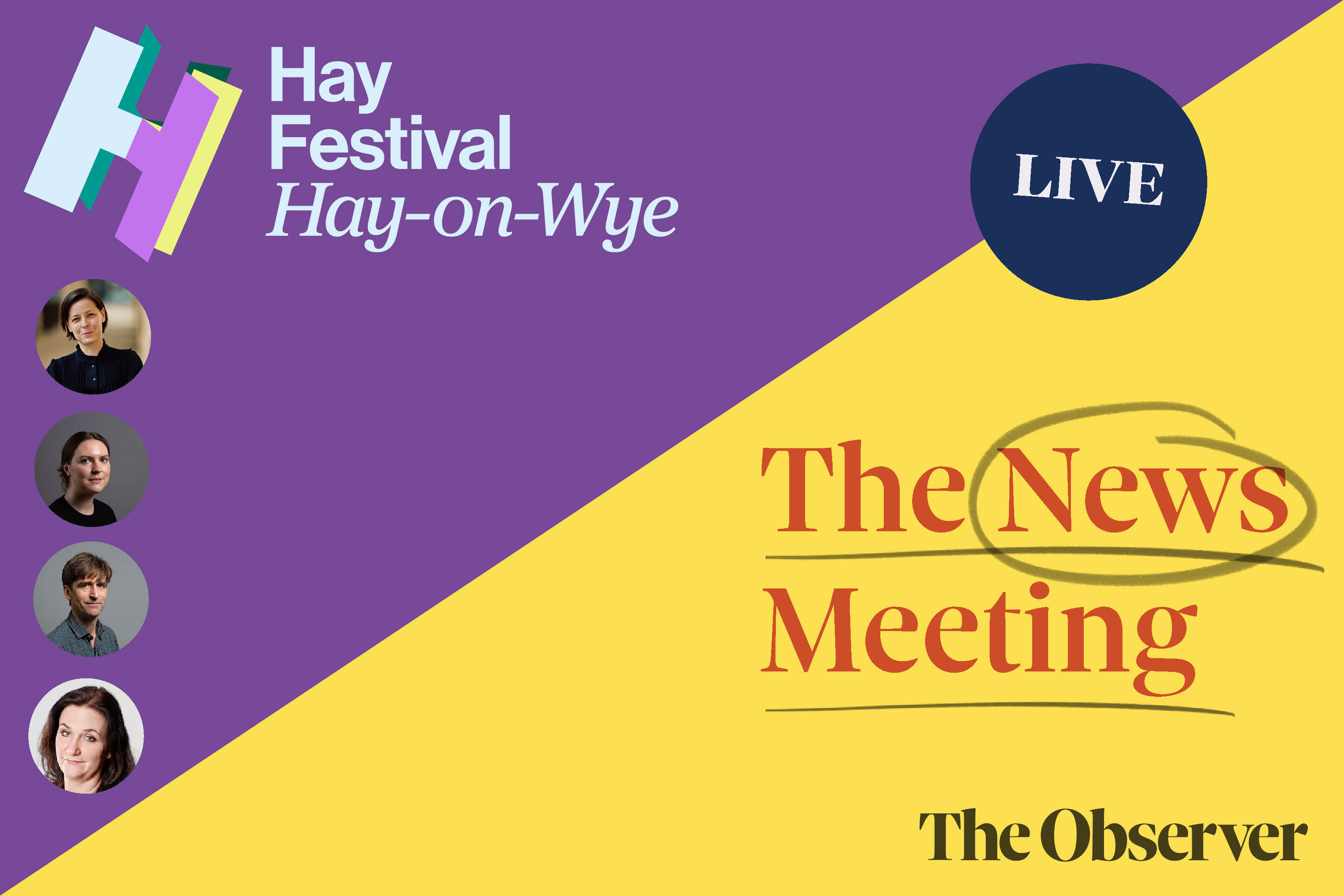 The News Meeting - LIVE from Hay Festival | The Observer