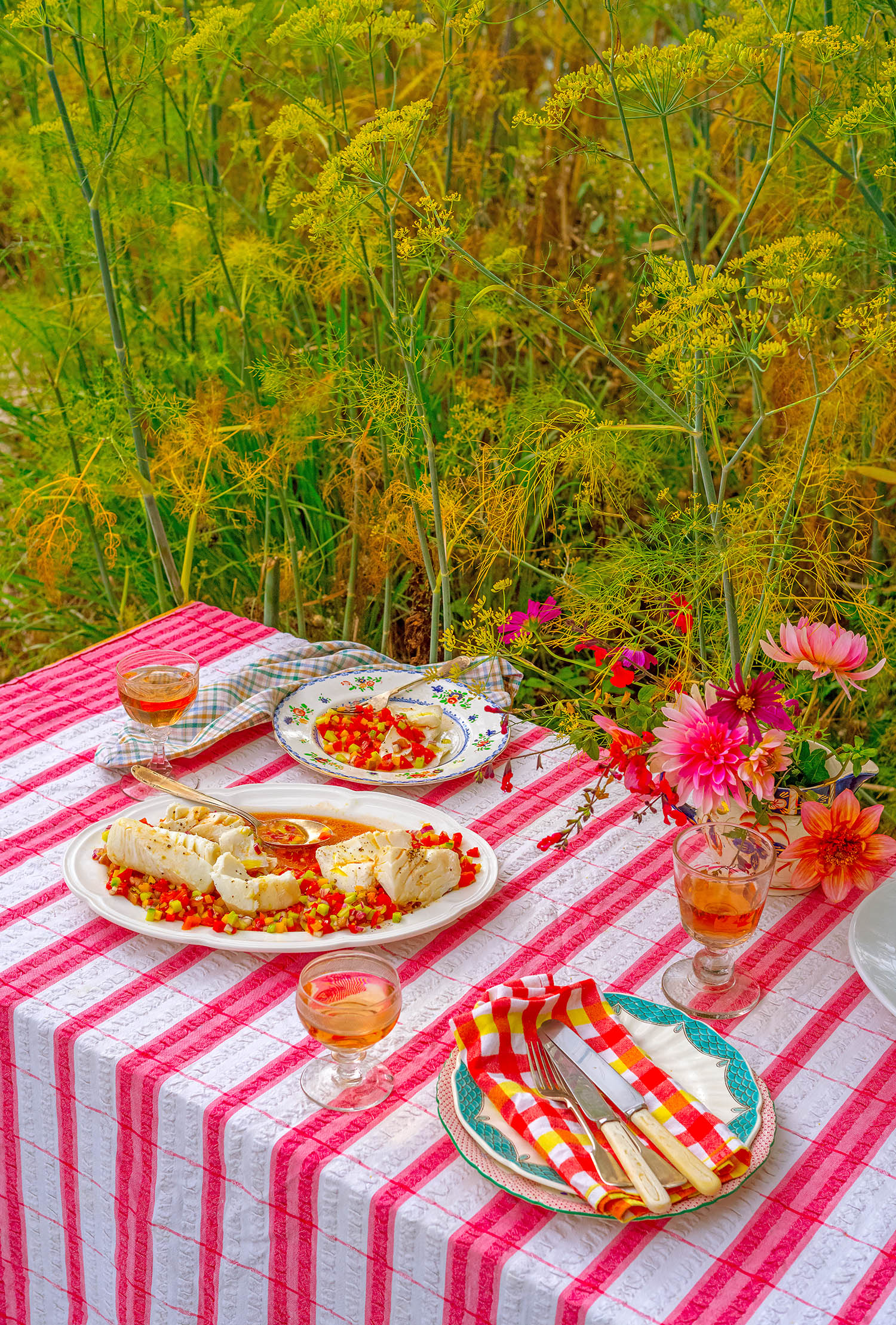 A long, lazy lunch for the last days of summer – recipes